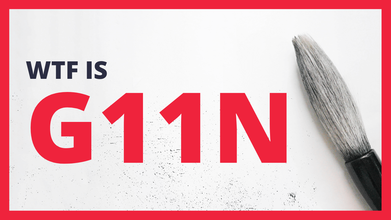 Globalization (G11N) - Localization Academy