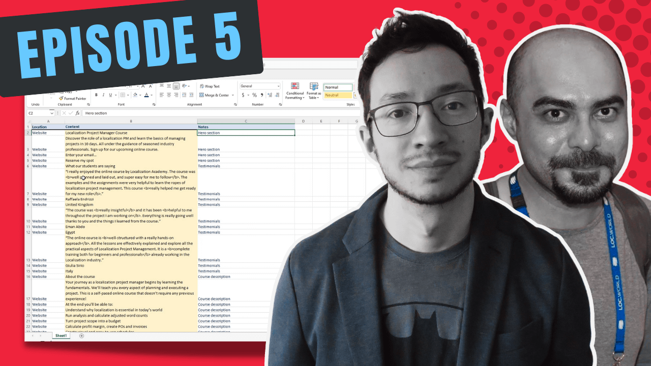 Preparing Files For Translation (Website & Video) — Live Localization ...